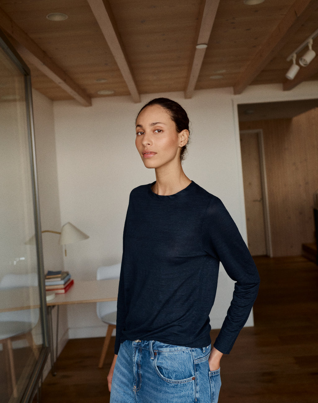 Navygrey Women | The LINEN 01 | Repaired & Renewed | Navy